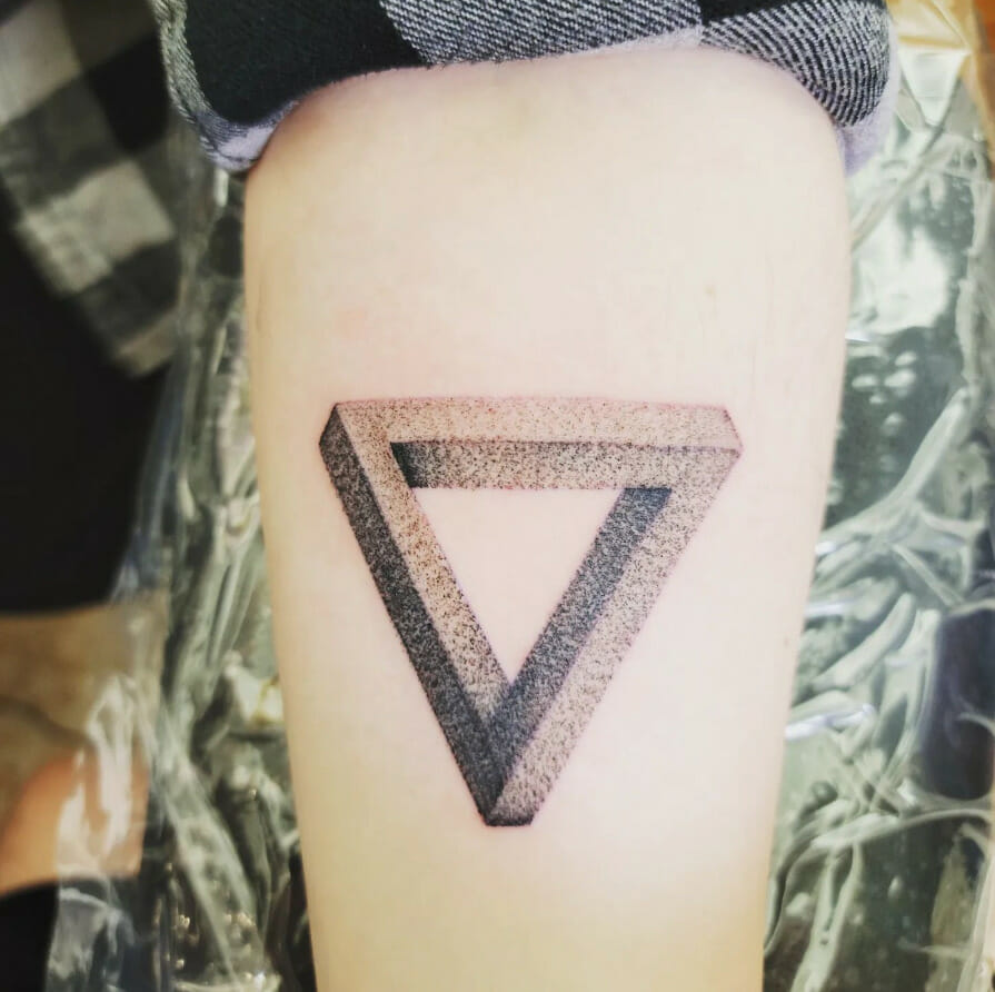 71 Mesmerizing Optical Illusion Tattoos That Will Make You Look Twice ...