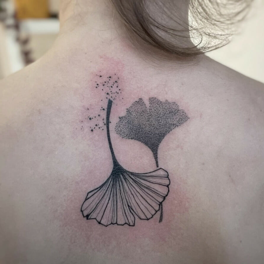 31 Ginkgo Leaf Tattoo Designs to Showcase the Versatility of the Ginkgo Leaf - Psycho Tats
