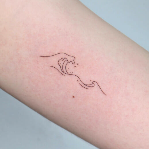 70 Stunning Wave Tattoos Designs To Appreciate the Beauty and Majesty ...