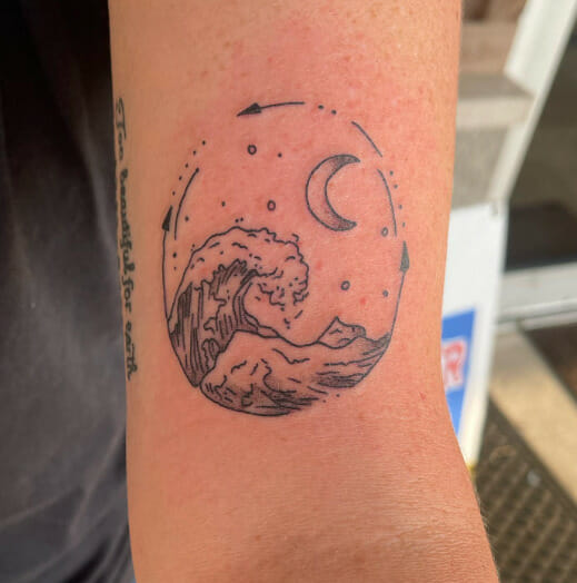 70 Stunning Wave Tattoos Designs To Appreciate the Beauty and Majesty ...