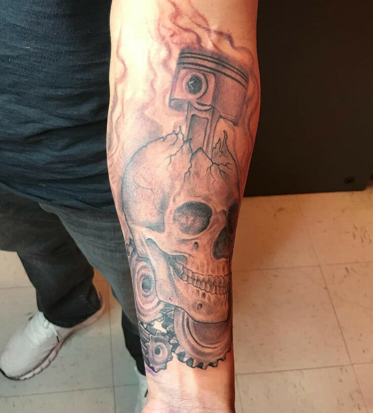 Shift into Style: Exploring the Allure of Gear Shift Tattoos - Psycho Tats