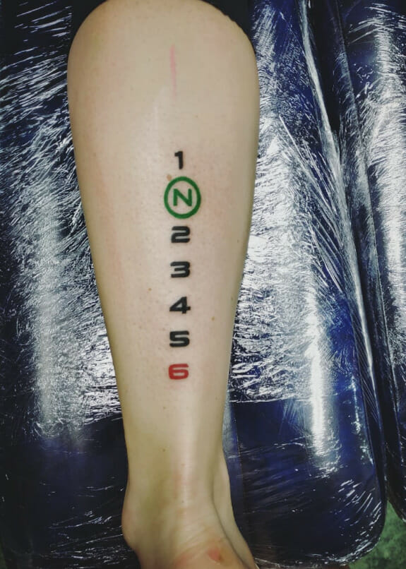 Shift into Style: Exploring the Allure of Gear Shift Tattoos - Psycho Tats
