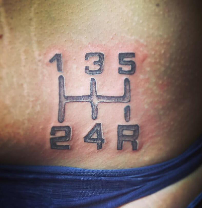 Shift into Style: Exploring the Allure of Gear Shift Tattoos - Psycho Tats