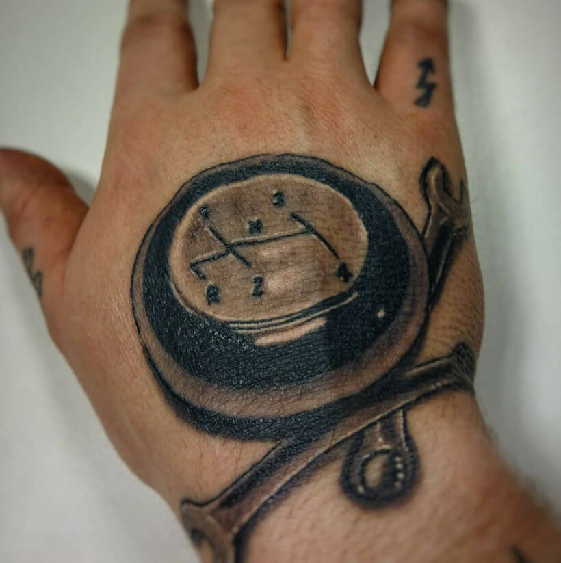 Shift into Style: Exploring the Allure of Gear Shift Tattoos - Psycho Tats