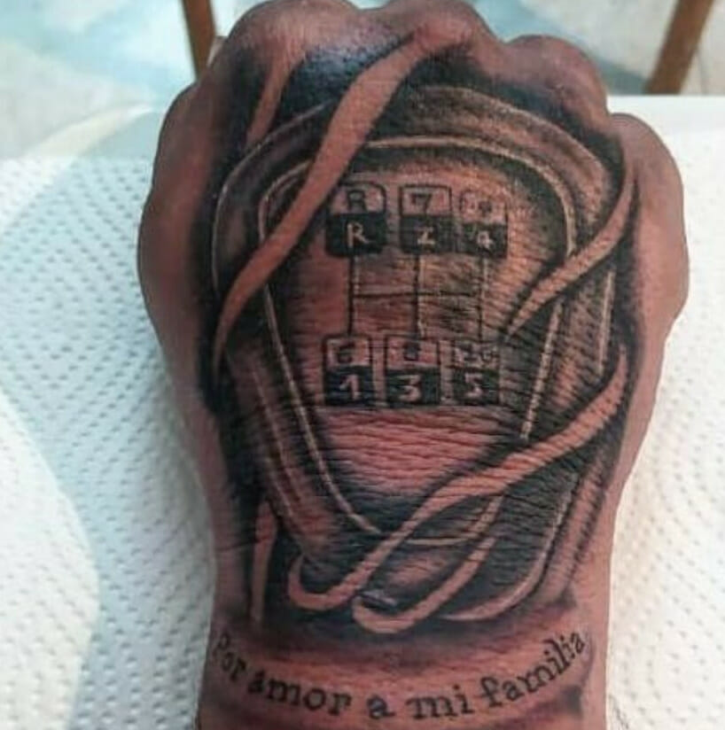 Shift into Style: Exploring the Allure of Gear Shift Tattoos - Psycho Tats