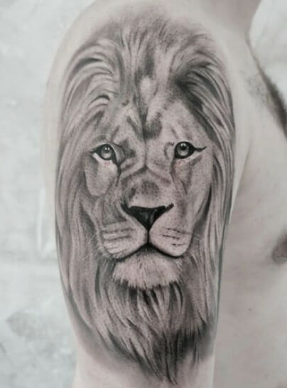 51 Modern Black Grey Ink Tattoo Men with Their Characteristics - Psycho ...