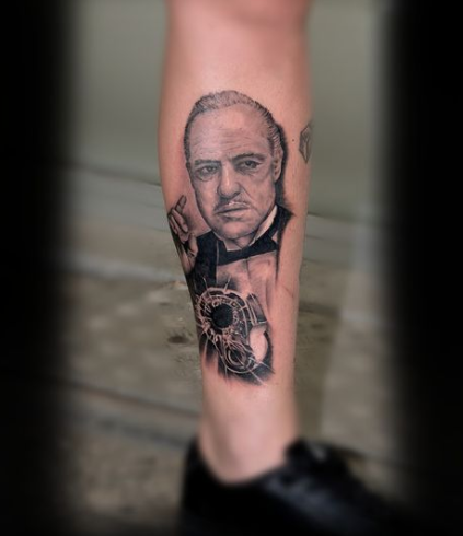 51 Modern Black Grey Ink Tattoo Men with Their Characteristics - Psycho ...