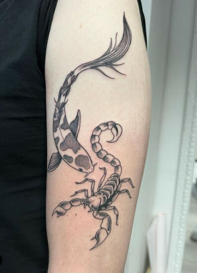 51 Modern Black Grey Ink Tattoo Men with Their Characteristics - Psycho ...