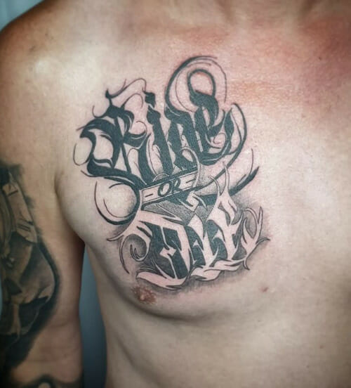 51 Modern Black Grey Ink Tattoo Men with Their Characteristics - Psycho ...