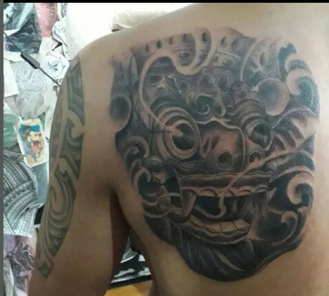 51 Modern Black Grey Ink Tattoo Men with Their Characteristics - Psycho ...