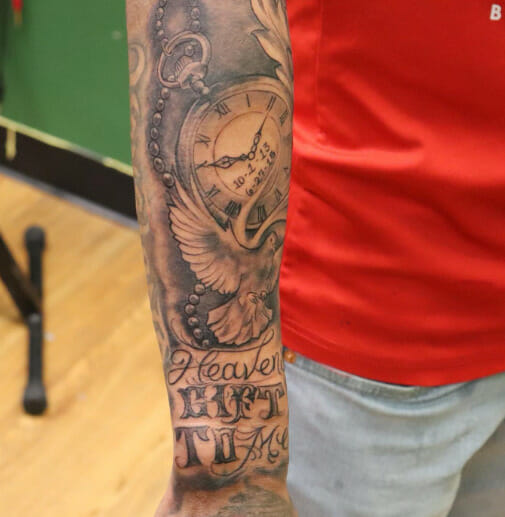 51 Modern Black Grey Ink Tattoo Men with Their Characteristics - Psycho ...