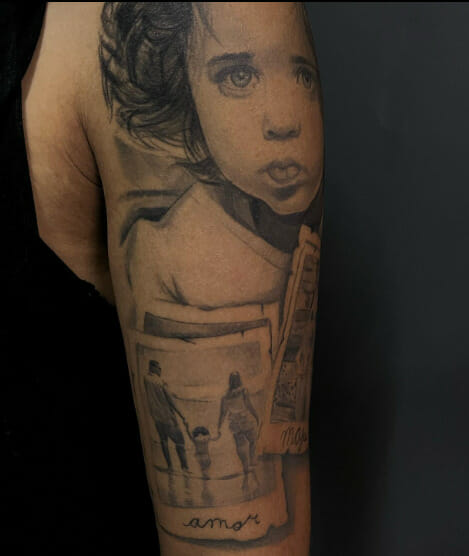 51 Modern Black Grey Ink Tattoo Men with Their Characteristics - Psycho ...