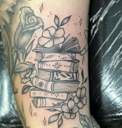 36 Amazing Tattoos For Book Lovers - Psycho Tats