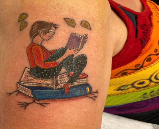 36 Amazing Tattoos For Book Lovers - Psycho Tats