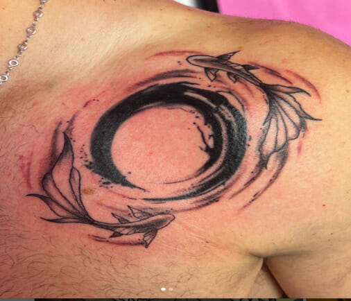 30 Amazing Enso Tattoo From Zen Philosophy - Psycho Tats