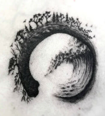 30 Amazing Enso Tattoo From Zen Philosophy - Psycho Tats