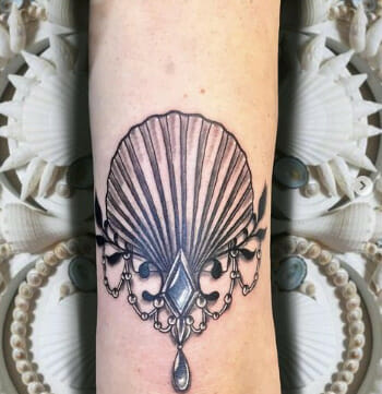 51 Latest Design Seashell Tattoo with Meaning - Psycho Tats