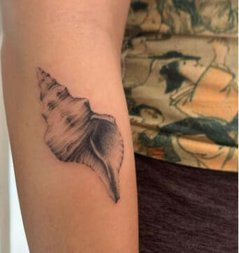 51 Latest Design Seashell Tattoo with Meaning - Psycho Tats