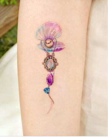 51 Latest Design Seashell Tattoo with Meaning - Psycho Tats