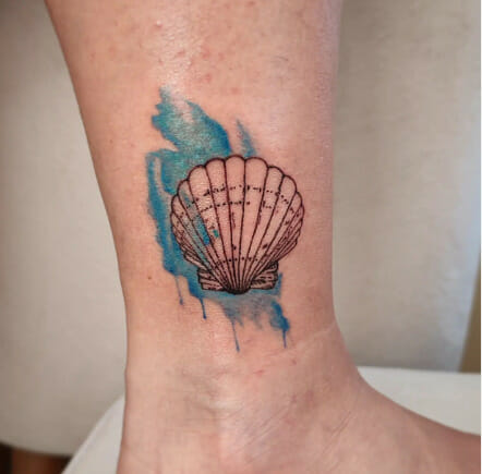 51 Latest Design Seashell Tattoo with Meaning - Psycho Tats