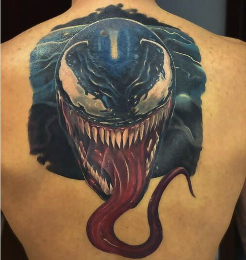 31 Latest Design Venom Tattoos with Deep Meaning - Psycho Tats