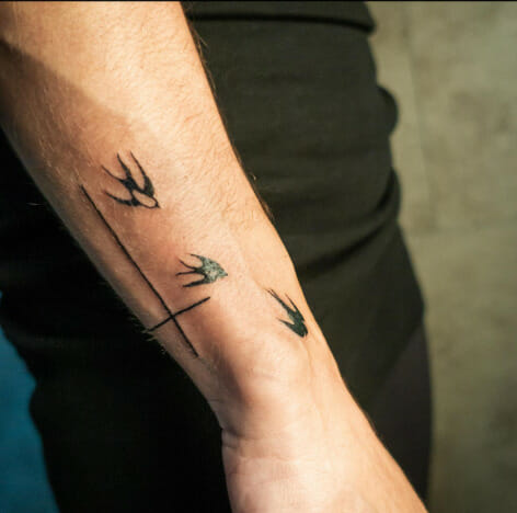 41 Latest Design Wrist Tattoo for Men with Meaning - Psycho Tats