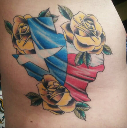 106 State Of Texas Tattoo Ideas- Show Your Lone Star Pride - Psycho Tats