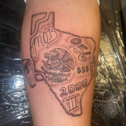 106 State Of Texas Tattoo Ideas- Show Your Lone Star Pride - Psycho Tats
