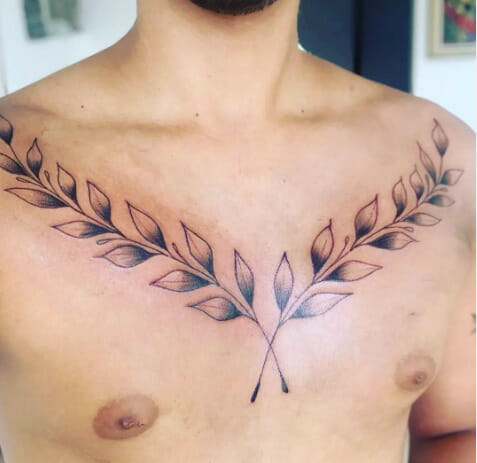 61 Upper Chest Tattoos with Deep Meaning - Psycho Tats