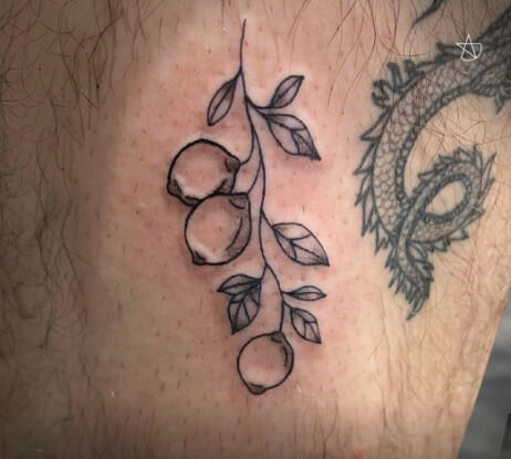 81 Latest Design Lemon Tattoo with Deep Meaning - Psycho Tats