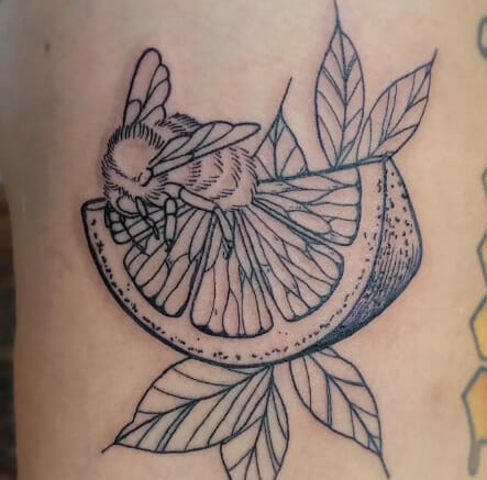 81 Latest Design Lemon Tattoo with Deep Meaning - Psycho Tats