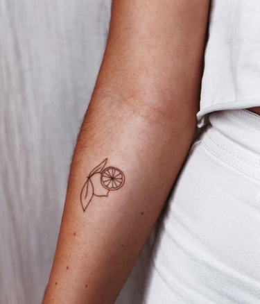 81 Latest Design Lemon Tattoo with Deep Meaning - Psycho Tats