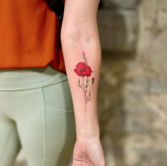 15 August’s Birth Flower Tattoo- Symbolize Strength with the Gladiolus ...
