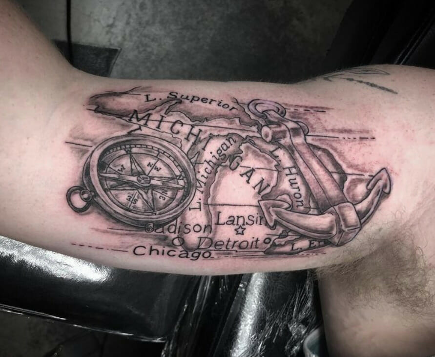 Forever Michigan: Symbolizing Love for the State with a 51-State Tattoo ...