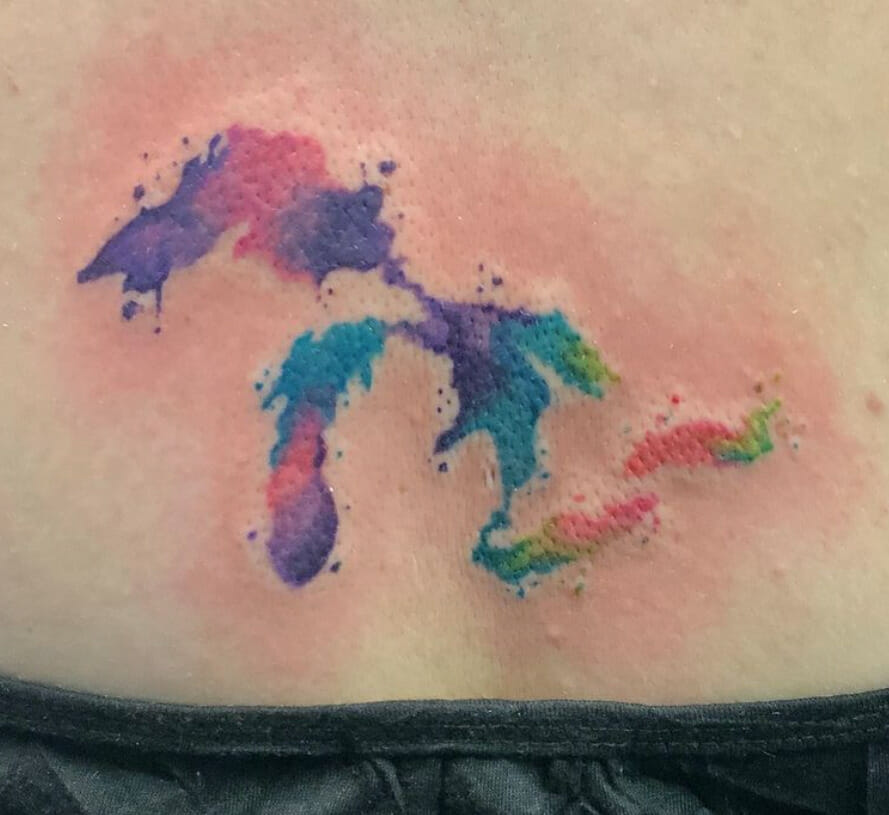 Forever Michigan: Symbolizing Love for the State with a 51-State Tattoo ...