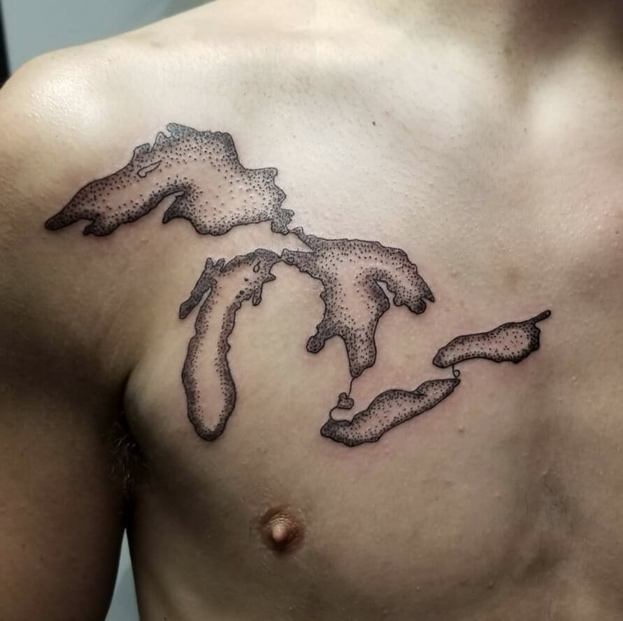 Forever Michigan: Symbolizing Love for the State with a 51-State Tattoo ...