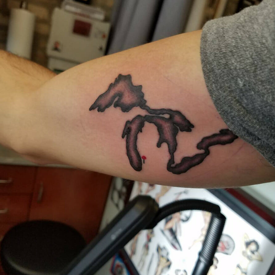 Forever Michigan: Symbolizing Love for the State with a 51-State Tattoo ...