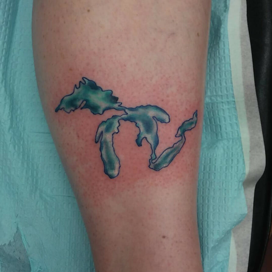 Forever Michigan: Symbolizing Love for the State with a 51-State Tattoo ...