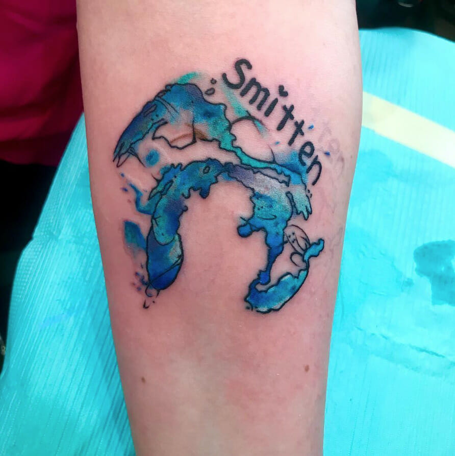Forever Michigan: Symbolizing Love for the State with a 51-State Tattoo ...