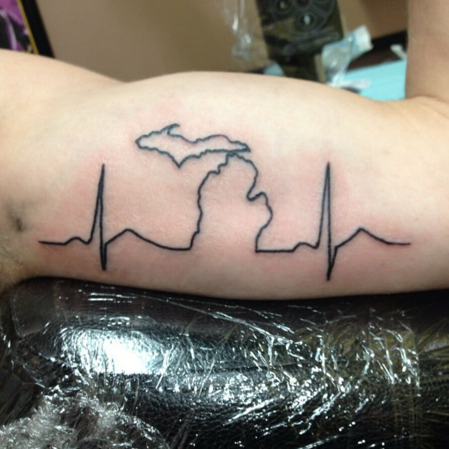 Forever Michigan: Symbolizing Love for the State with a 51-State Tattoo ...