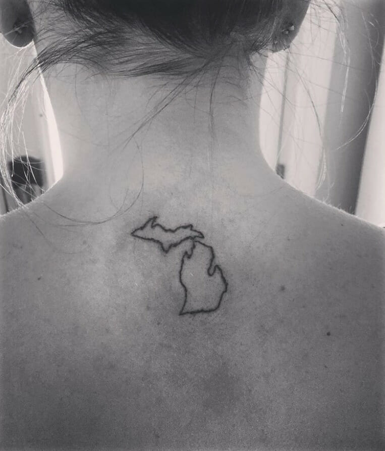 Forever Michigan: Symbolizing Love for the State with a 51-State Tattoo ...