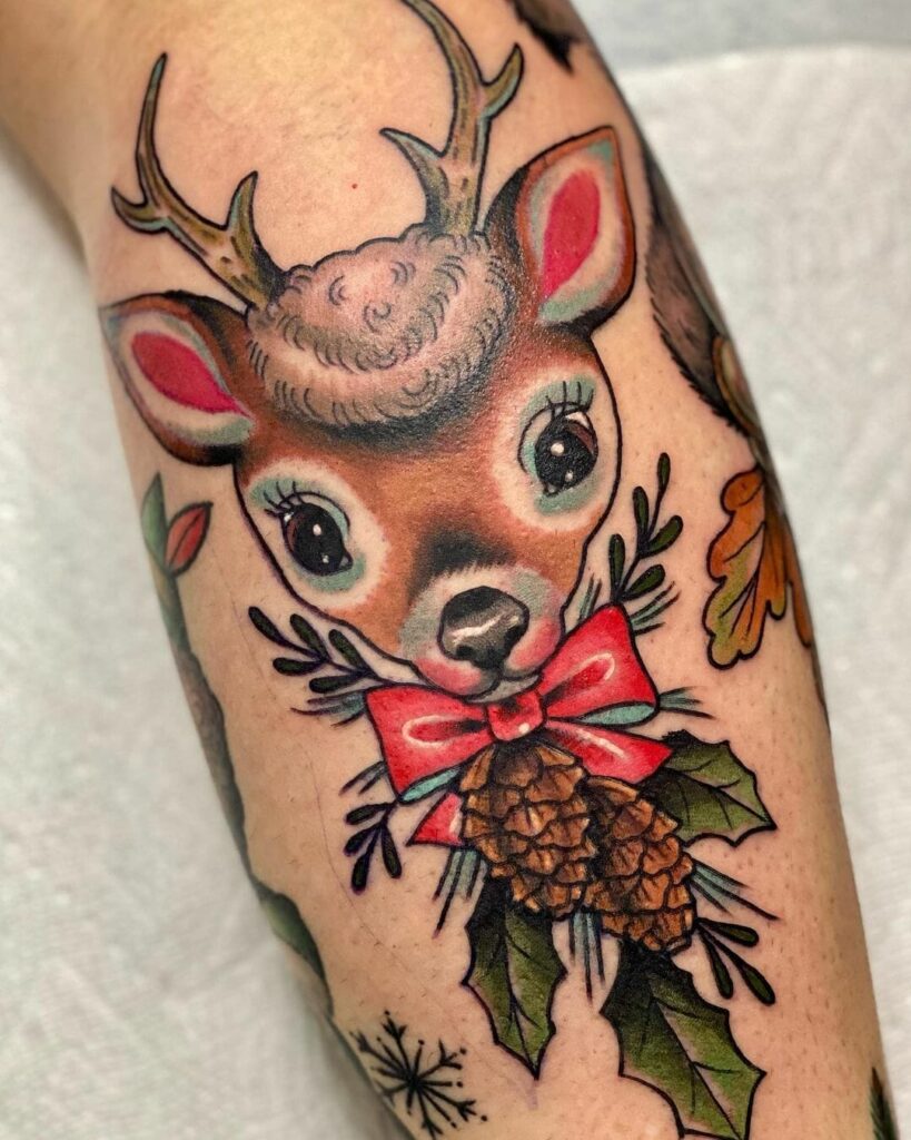 55 Stag Tattoo Design Ideas: Honoring The Stately King Of The Forest ...