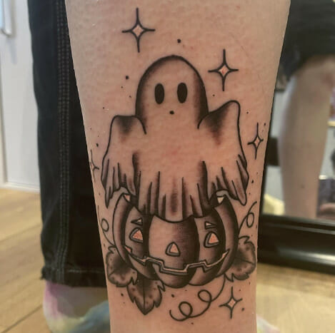 31 Jack o’lantern Tattoo Designs That Capture the All hallows Eve ...