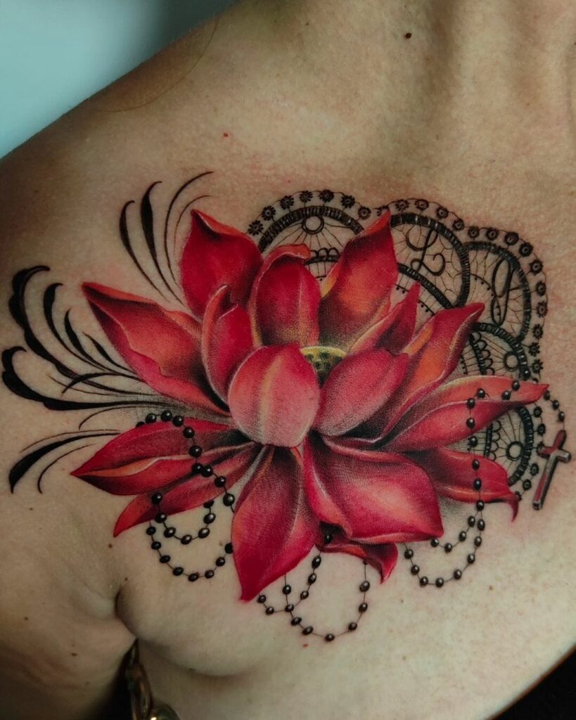 61 Incredible Lotus Flower Tattoo Designs- Embodying Purity And ...