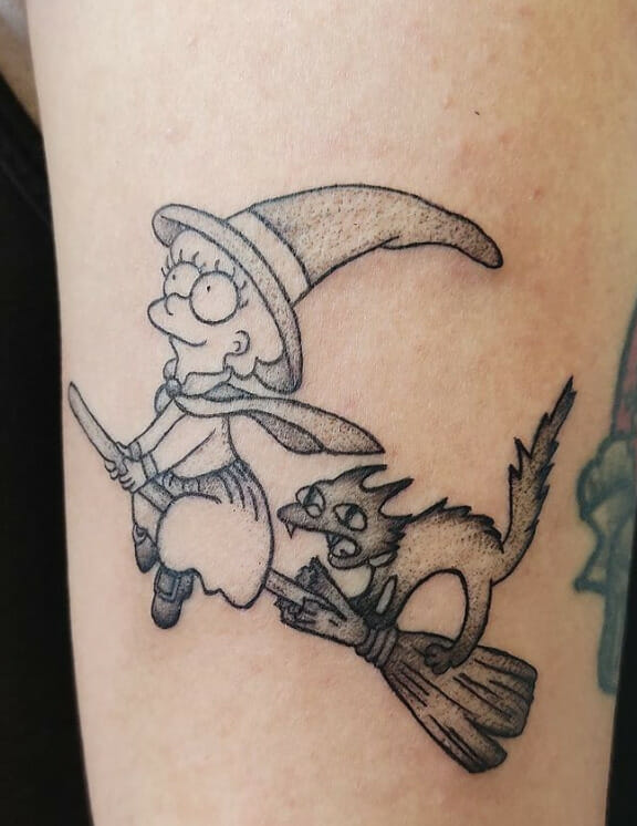 41 Lisa Simpson Tattoos for Fans of the Simpsons and Intellectual Wit ...