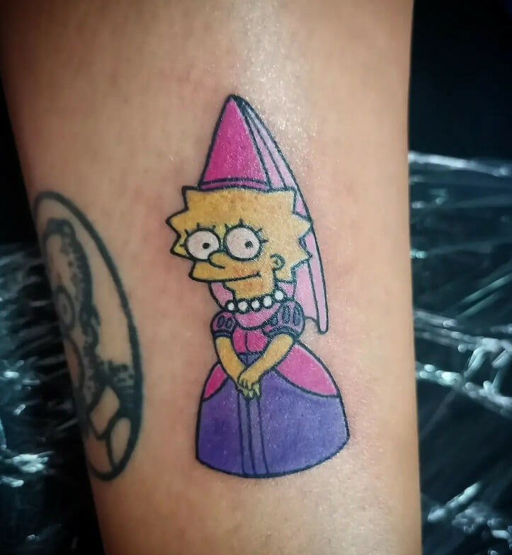 41 Lisa Simpson Tattoos for Fans of the Simpsons and Intellectual Wit ...