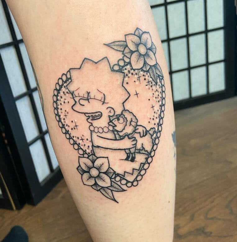 41 Lisa Simpson Tattoos for Fans of the Simpsons and Intellectual Wit ...
