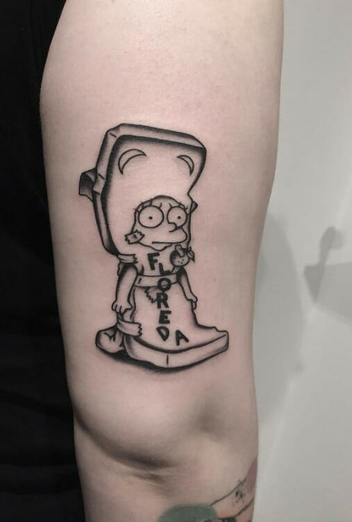 41 Lisa Simpson Tattoos for Fans of the Simpsons and Intellectual Wit ...