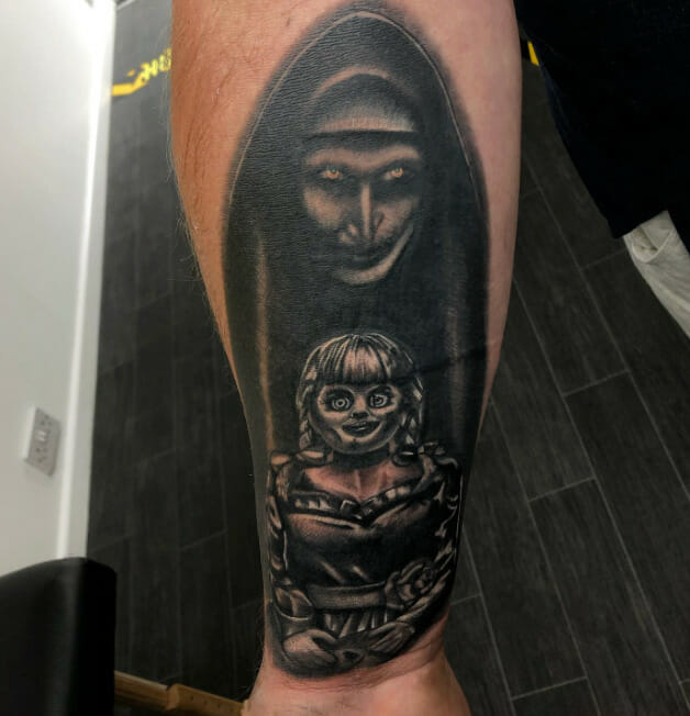 17 Valak Tattoo Designs That Will Leave You Breathless - Psycho Tats
