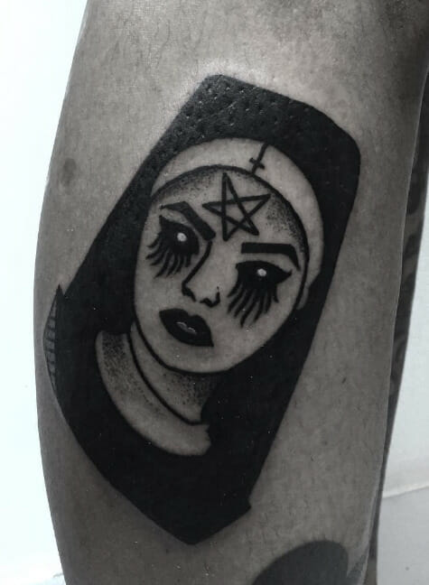 17 Valak Tattoo Designs That Will Leave You Breathless - Psycho Tats